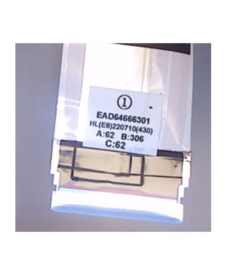 EAD64666302 LG 50UN74003LB TV 50 PULGADAS CABLE FLEX / LVDS